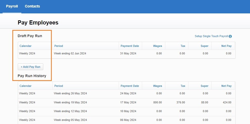 Troubleshooting - Timesheet Management Xero Errors