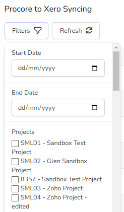 Smoothx Dashboard - Syncing Logs